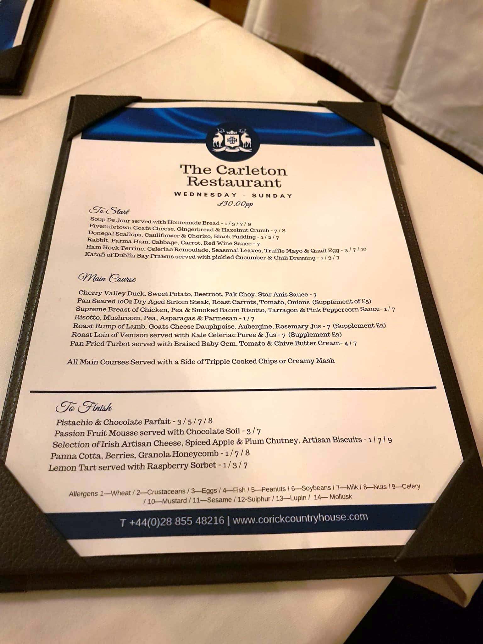 CORICK HOUSE HOTEL & SPA - AROUND THE WORLD IN 18 YEARS